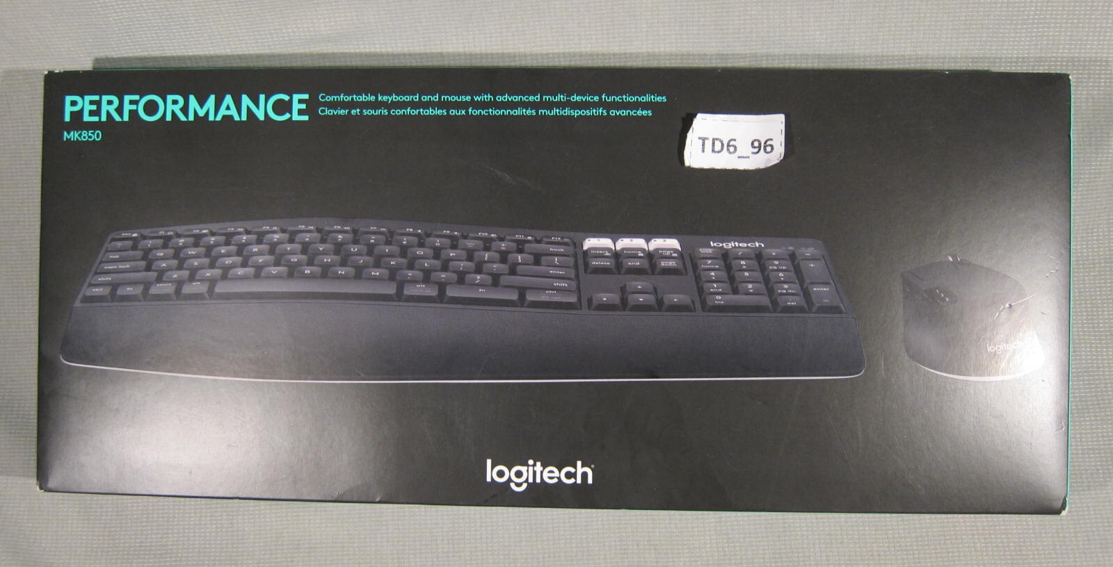 LOGITECH MK850 Multi-Device Wireless K850 Keyboard & M720 Mouse Combo 3 ...