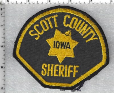 Scott County Sheriff (Iowa) Uniform Take Off Shoulder patch | eBay