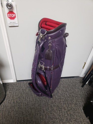 ONOFF Purple Golf Bag Excellent!! | eBay