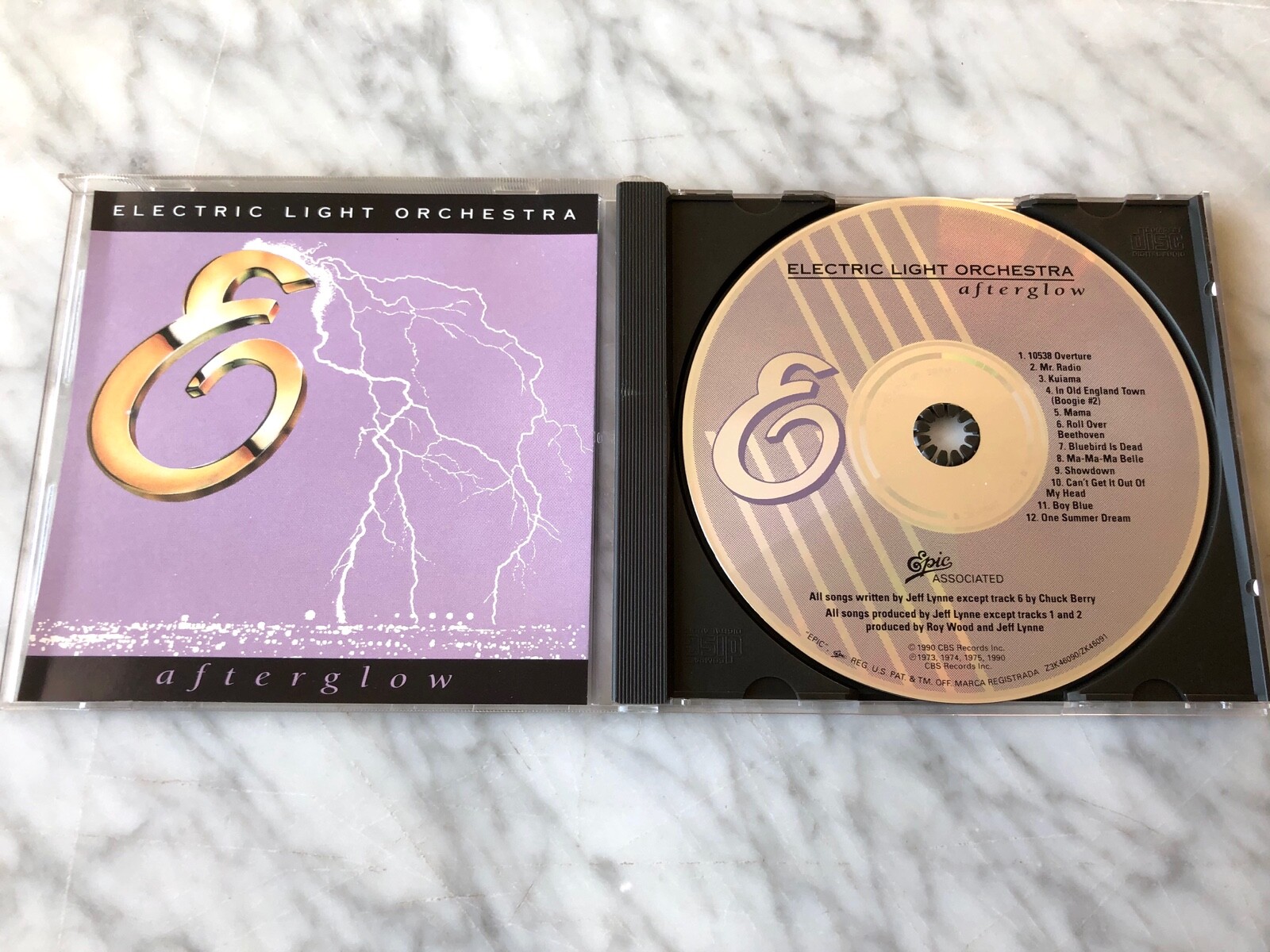 Electric Light Orchestra Afterglow CD TARGET ERA! MADE IN USA PDO Epic ...