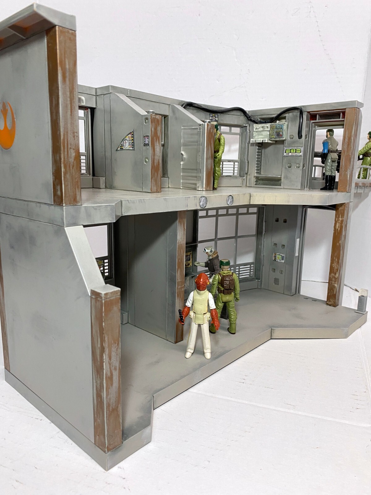 Star Wars Hoth Rebel Headquarters Endor Base Jedi Empire Vintage Kenner ...