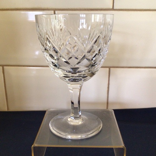 Webb Corbett Crystal - ANGELIQUE - Large Wine/Water Goblet - Single ...