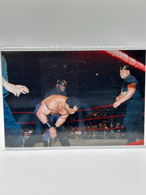 Original 4x6 Photo - WWF The Rock vs The Nation - Collapse of The ...