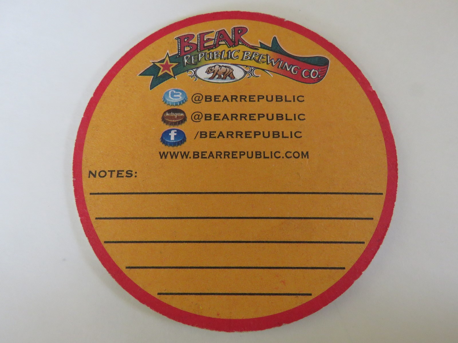 Bieruntersetzer BEAR REPUBLIC Brewing Co Racer 5 Sonoma County, CALIFORNIA | eBay.de
