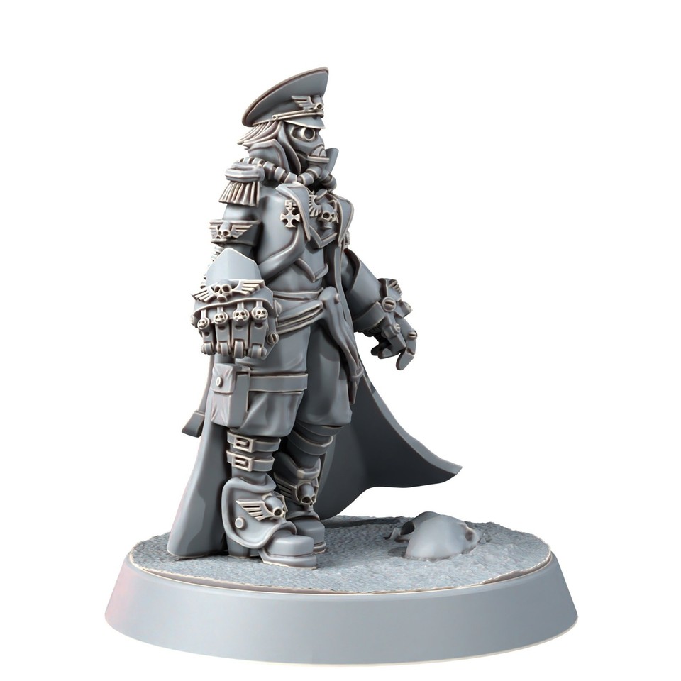 IMPERIAL FEMALE COMMISSAR WITH FISTS OF POWER | eBay