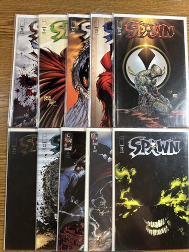 Spawn #70 71 72 73 74 75 76 77 78 79 COMPLETE Image Comics Lot Run Set ...