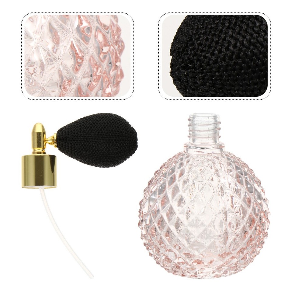 1 Set 100ML Vintage Perfume Bottle Spray Atomizer Refillable Empty ...
