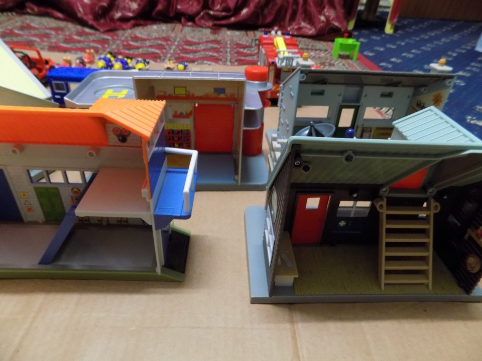 Bundle of Fireman Sam & Postman Pat Toys with Figures Train Inc ...