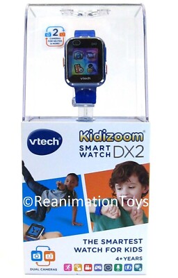 VTech Kidizoom DX2 Blue Smart Watch Interactive Game System New Sealed ...