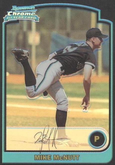 2003 Bowman Chrome - Mike McNutt #261 Refractor (RC) for sale online | eBay