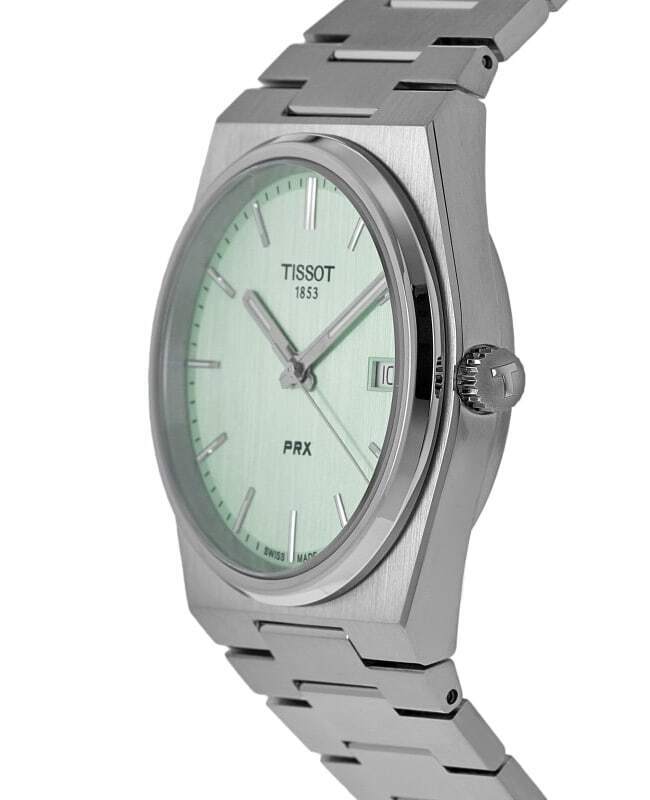 New Tissot PRX Quartz Light Green Dial Steel Men's Watch New Tissot PRX Quartz Light Green Dial Steel Men's Watch