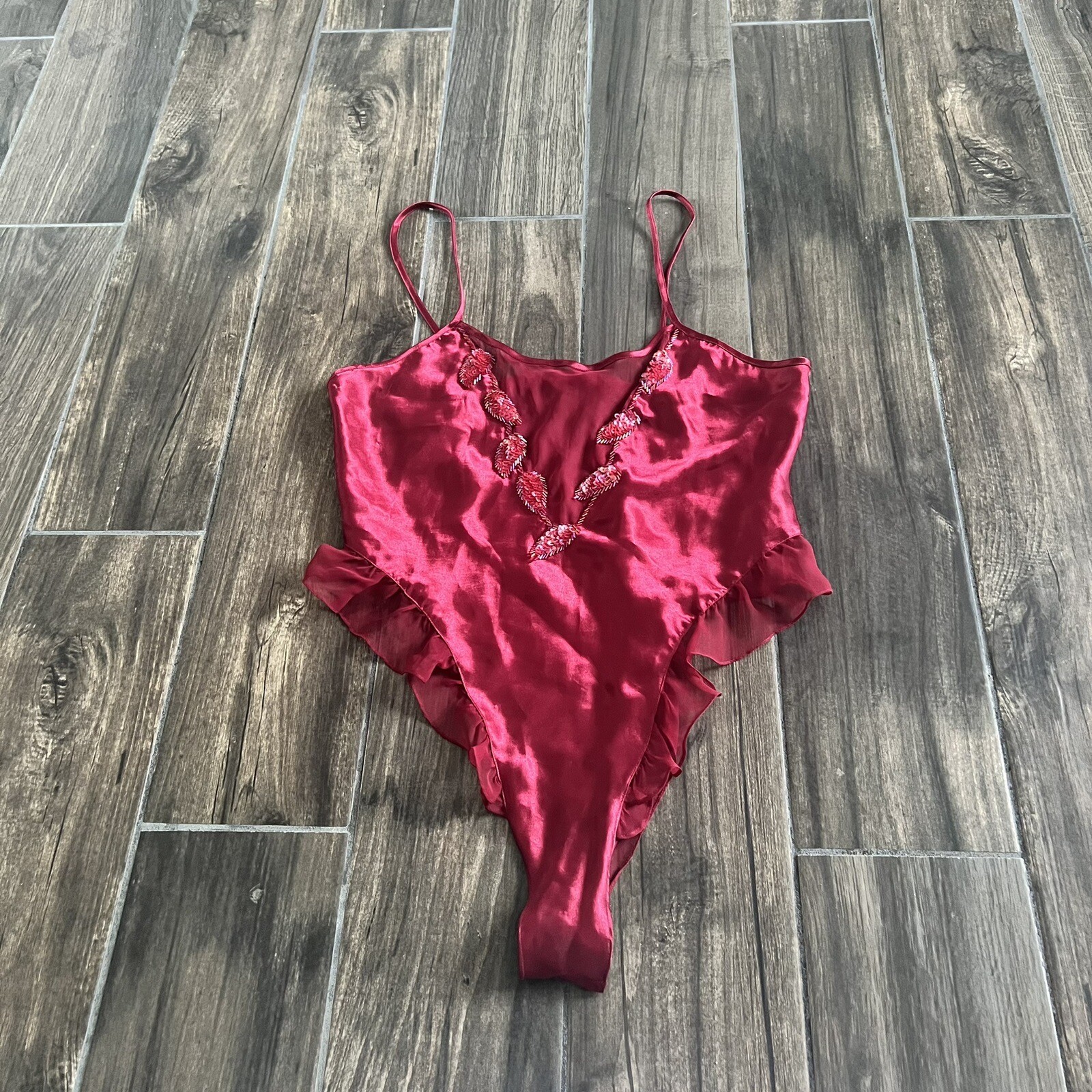 Victoria’s Secret Red Baby Doll Ruffles Medium - Gem