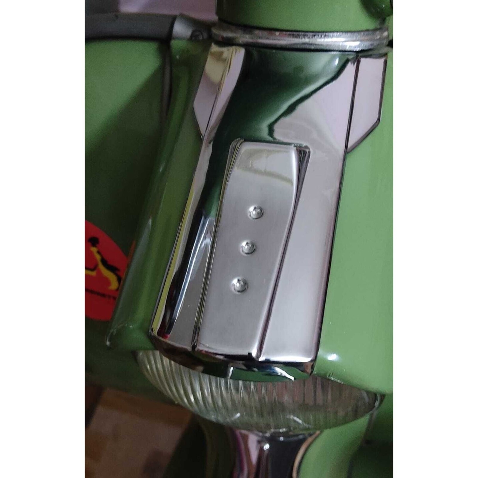 Lambretta Series 1 Li TV ULMA Chrome Headlight Peak | eBay UK