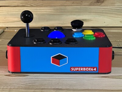 USB Retro Arcade Controller Trackball Spinner Joystick Neo Super Man 64 ...