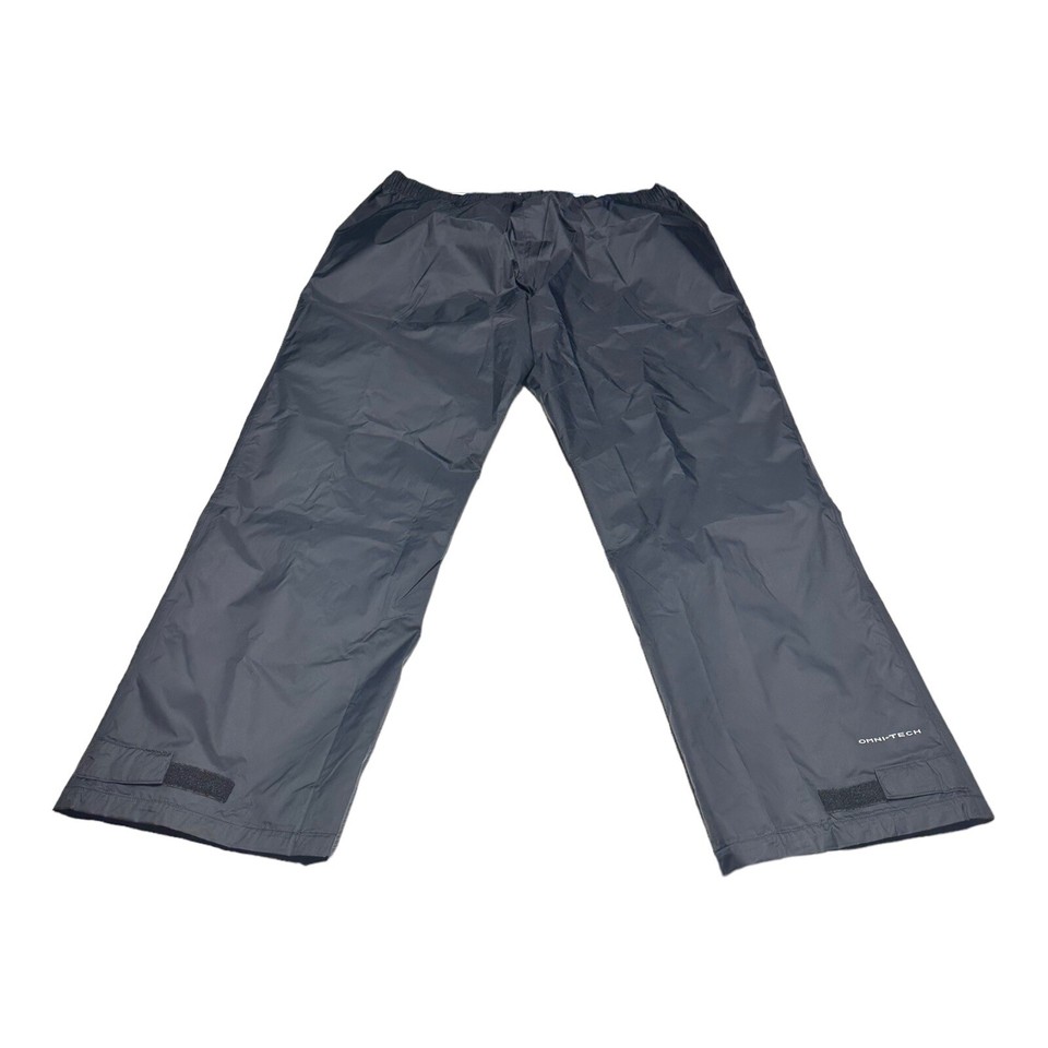 NWT Men's Columbia Rebel Roamer Black Rain Hiking Pants Size 3XT 3XL ...