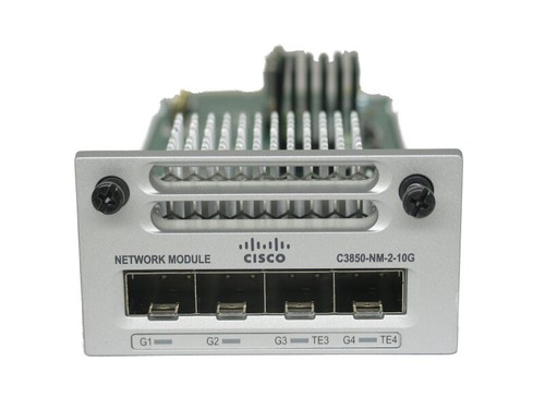 Cisco C3850-NM-2-10G 2-Port 10GB SFP Module for 3850 Switches - 1 Year ...