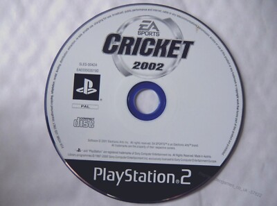 57822 Cricket 2002 - Sony PS2 Playstation 2 (2000) SLES 50424 | eBay