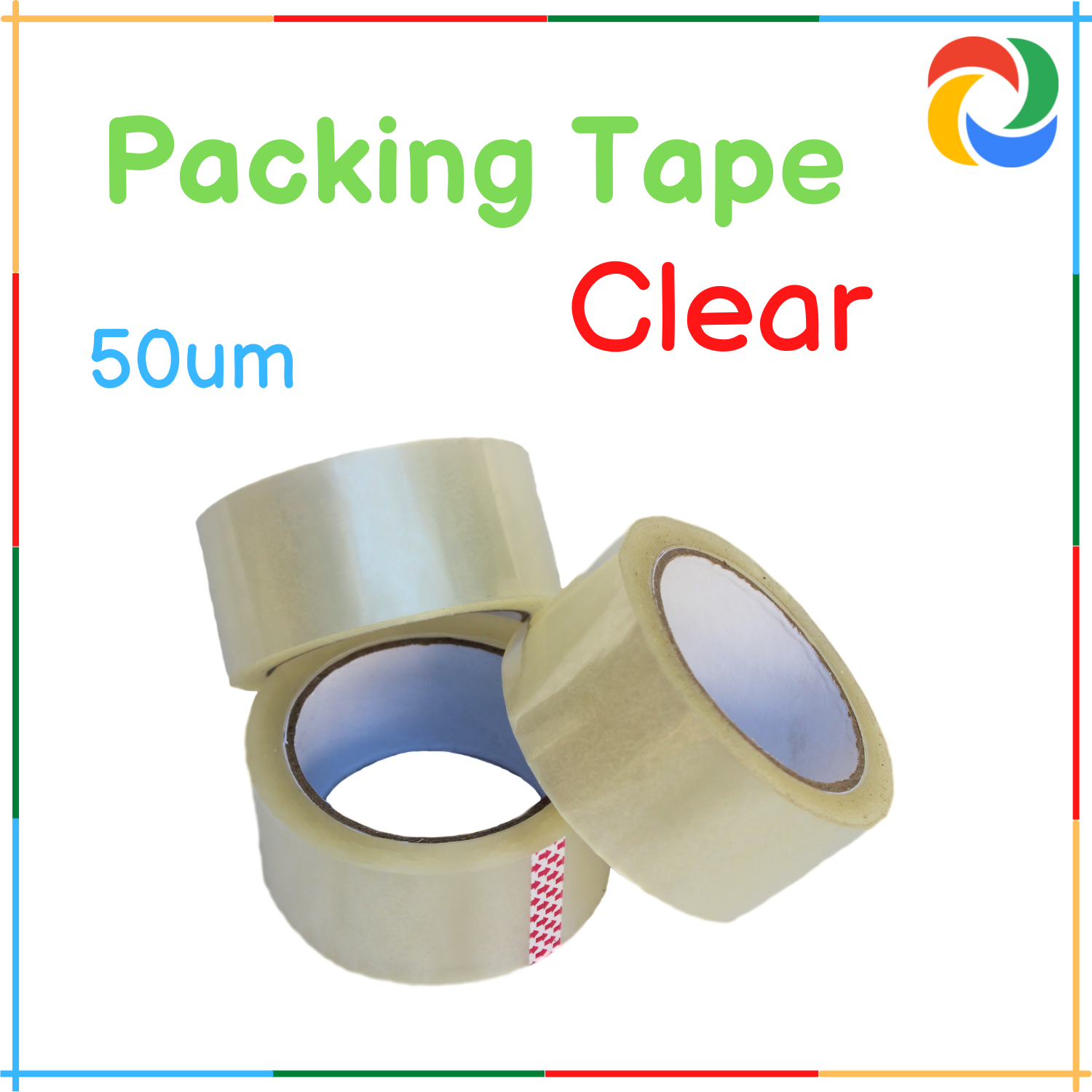(6x Roll) 48mm x 75M Strong PREMIUM Clear Box sealing Packaging Tape ...