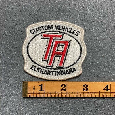 Vintage TA Custom Vehicles Elkhart Indiana Patch F2 | eBay