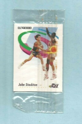 1991-92 Skybox Basketball Mini Hostess Frito-Lay John Stockton #47 ...