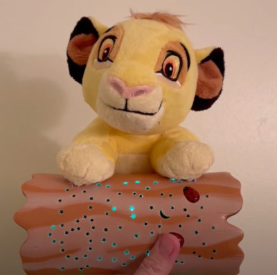 Simba The Lion King Disney Baby Plush Nursery Starry Night Light by ...