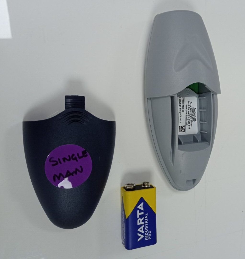 Powrtouch Evolution Caravan Single Manual Motor Mover Remote Control ...