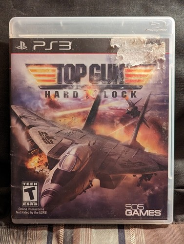 Top Gun HardLock PS3 Complete w/ Manual Playstation 3 Game Works Hard ...