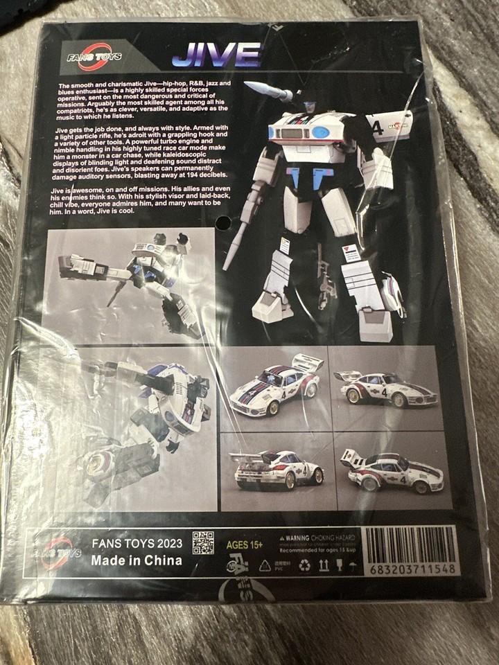 AUTHENTIC Fans Toys FT-48X JIVE Limited Toy Color JAZZ Masterpiece ...