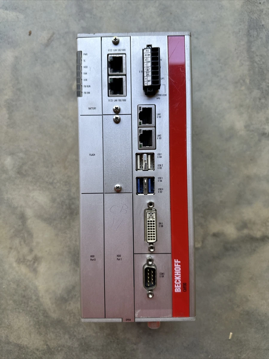 C6930-0050 Beckhoff Control Cabinet Industrial PC, 48% OFF