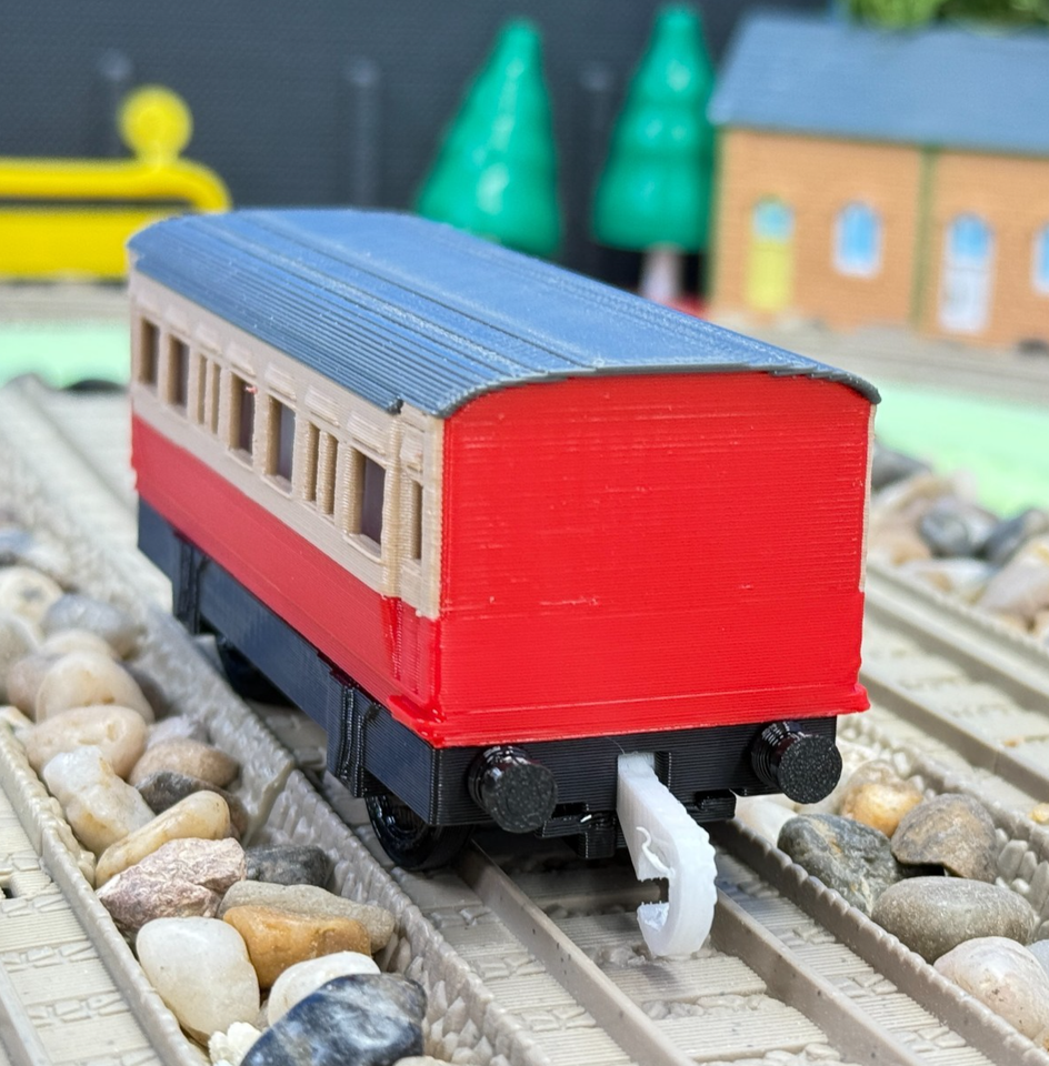 TrackMaster Plarail Deluxe Express Passenger Coach Train Custom Made | eBay