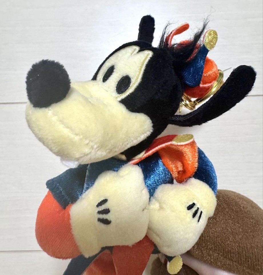 Disney Store Goofy Plush Halloween Clown Soft Toy Water Resistant 10in ...