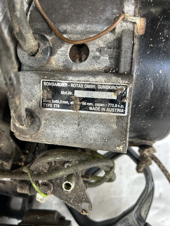 SKI-DOO Ski Doo Rotax 779 780 MACH Z Engine Motor Ignition Carbs Mach Z ...