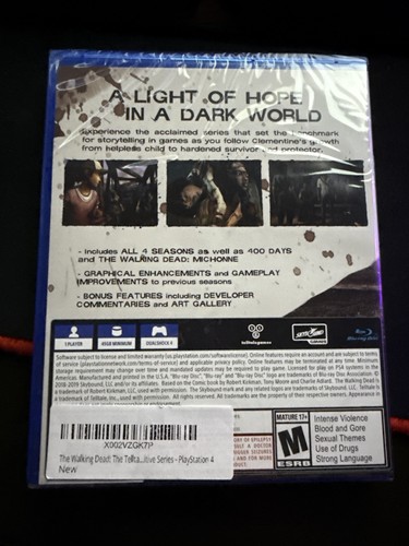 The Walking Dead: The Telltale Definitive Series (PlayStation 4, 2019 ...