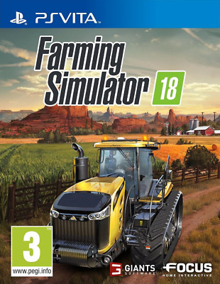 Farming Simulator 2018 PS Vita Playstation Video Game UK Release | eBay UK