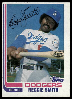 1982 Topps Reggie Smith #545 Los Angeles Dodgers Baseball Card | eBay