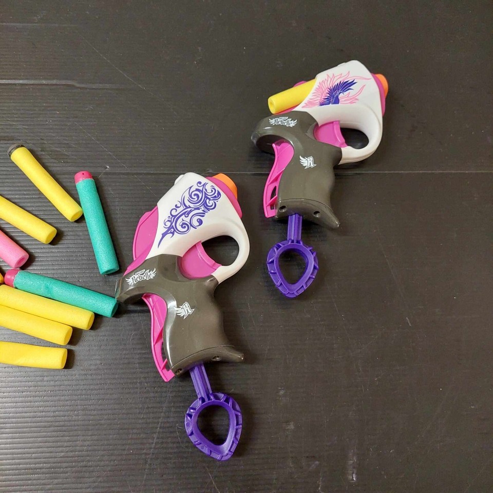 NERF REBELLE Girls / Unisex Guns Pistols & Accessories Pink Purple Toys ...