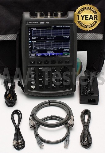Agilent N9912A FieldFox RF Cable Antenna Combination Analyzer w/ Opt ...