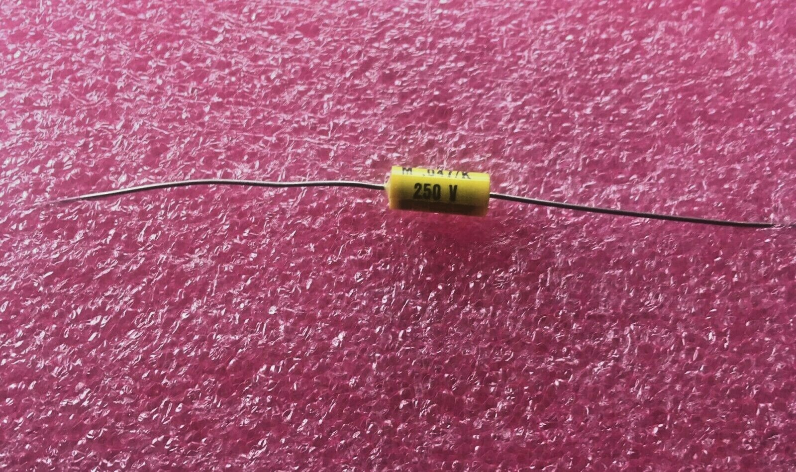 TEN (10) New .047uf 250V Illinois Capacitor Axial Poly Film Capacitors ...