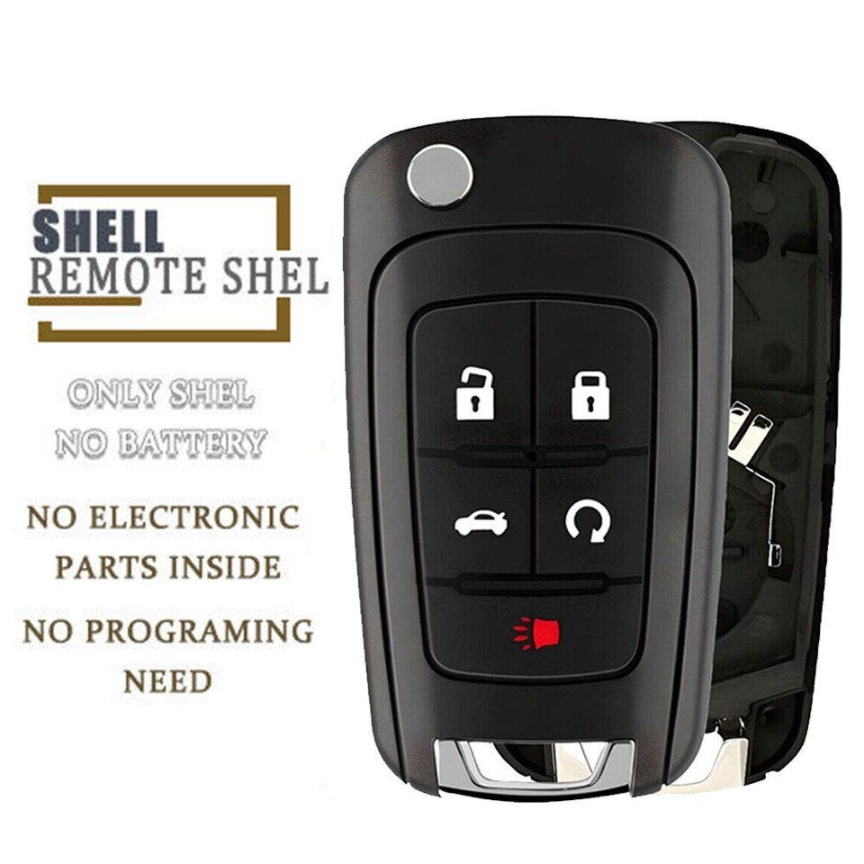 2X Remote Key Fob Case Shell Replacement For Chevrolet Equinox Camaro ...