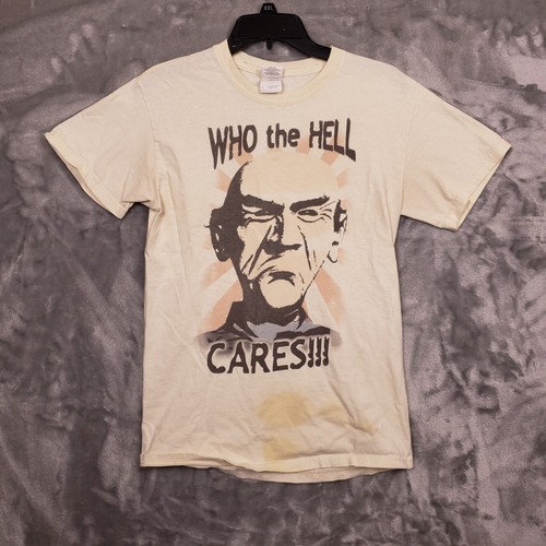 Jeff Dunham Puppet Walter “Who The Hell Cares” Comedy T-Shirt Men's ...