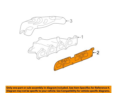 GM OEM 13-17 Captiva Sport Manifold-Exhaust Manifold Gasket 12646199 | eBay