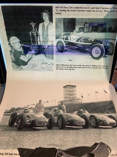 Vintage 1950's Montage of Indy 500 Champ Car Driver Jimmy Reece | eBay