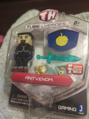 New Jazwares Tube Heroes ANTVENOM Mindcraft Figure & Accessories ...