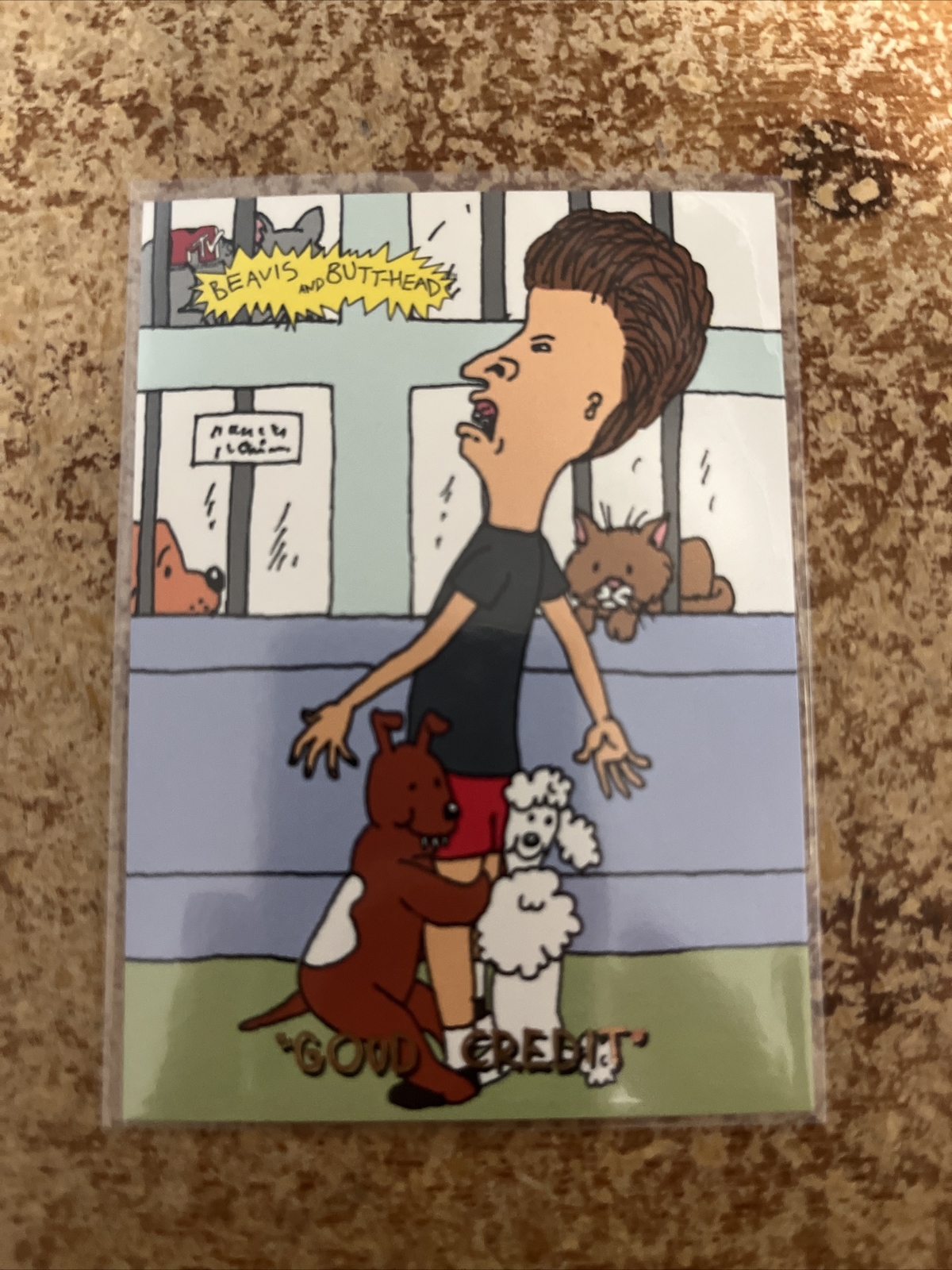 Beavis and Butt-Head 1994 Fleer Ultra Trading Card #1769 Good Credit | eBay