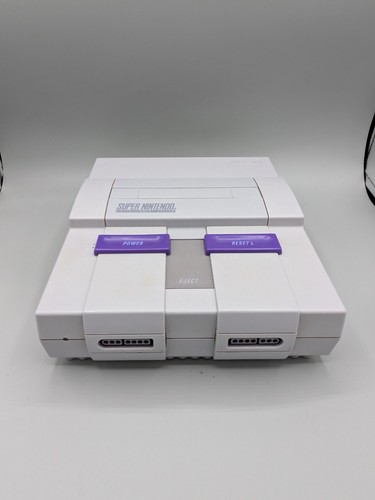 Nintendo SNES Home Console - With Two Controllers And Cables | eBay