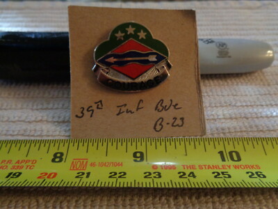 39th Infantry Brigade B-23 Unit Crest, DI, DUI (DRAW#M10) | eBay