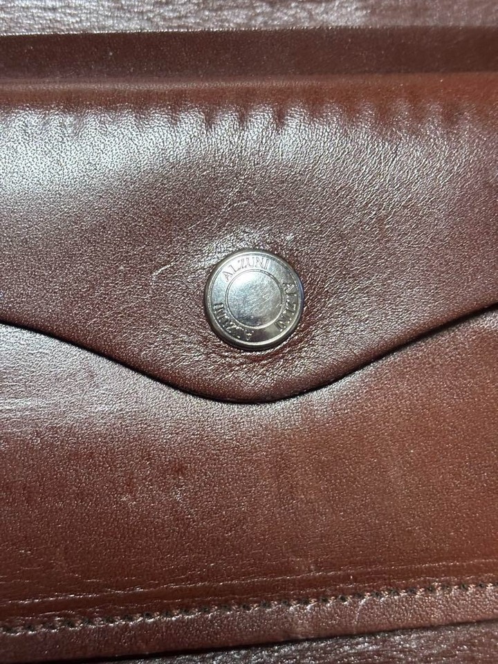 ALZUNI Back Cut Python Natural Color Biker Wallet Handmade Rare Design ...