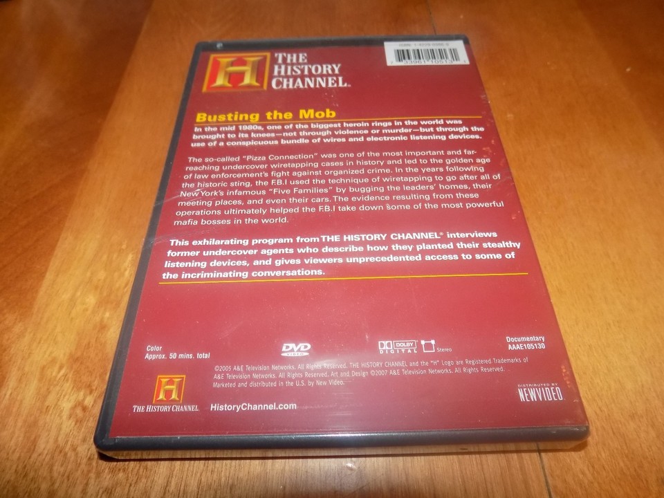 BUSTING THE MOB Mafia Crime Family FBI Wiretap Mobster History Channel ...