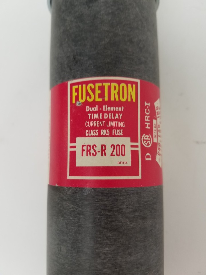 FRS-R-200 Bussmann 200 Amp Fuse Class RK5 600V *Next Day Option* | eBay