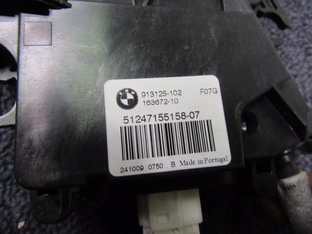 BMW 51247155158 F07 TRUNK LID SERVO LOCK DRIVE OEM 5 SERIES GT 550I ...
